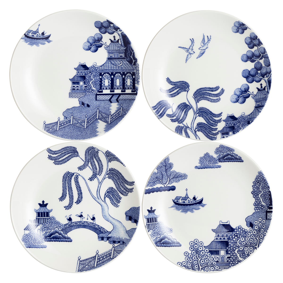 Loveramics Willow Love Story - The Modern Willow Pattern Dinnerware