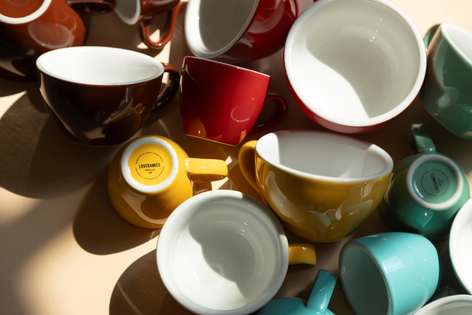 a love for ceramics. the ultimate coffee cups