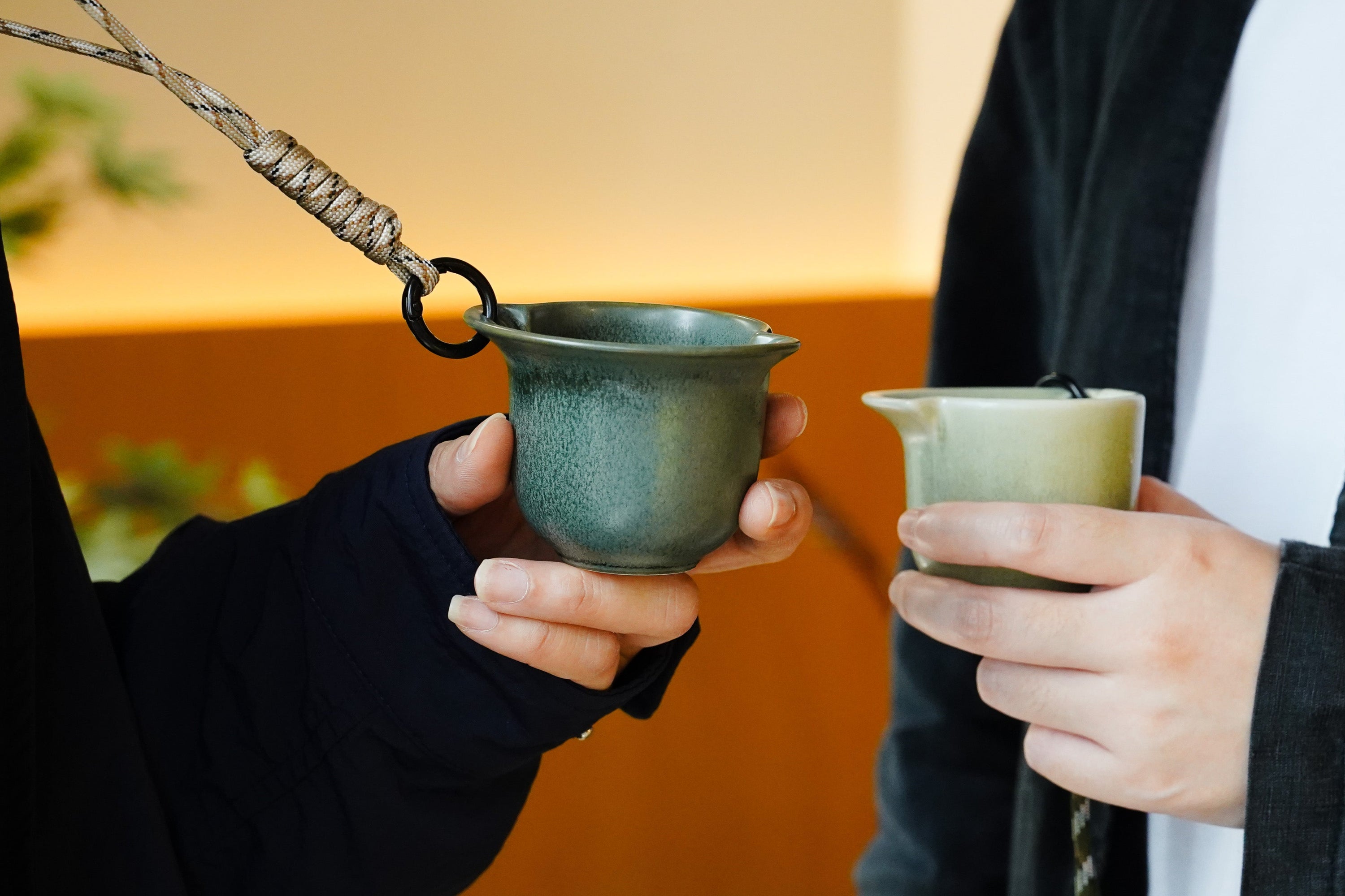 a love for ceramics. World Latte Art Championship official cups.